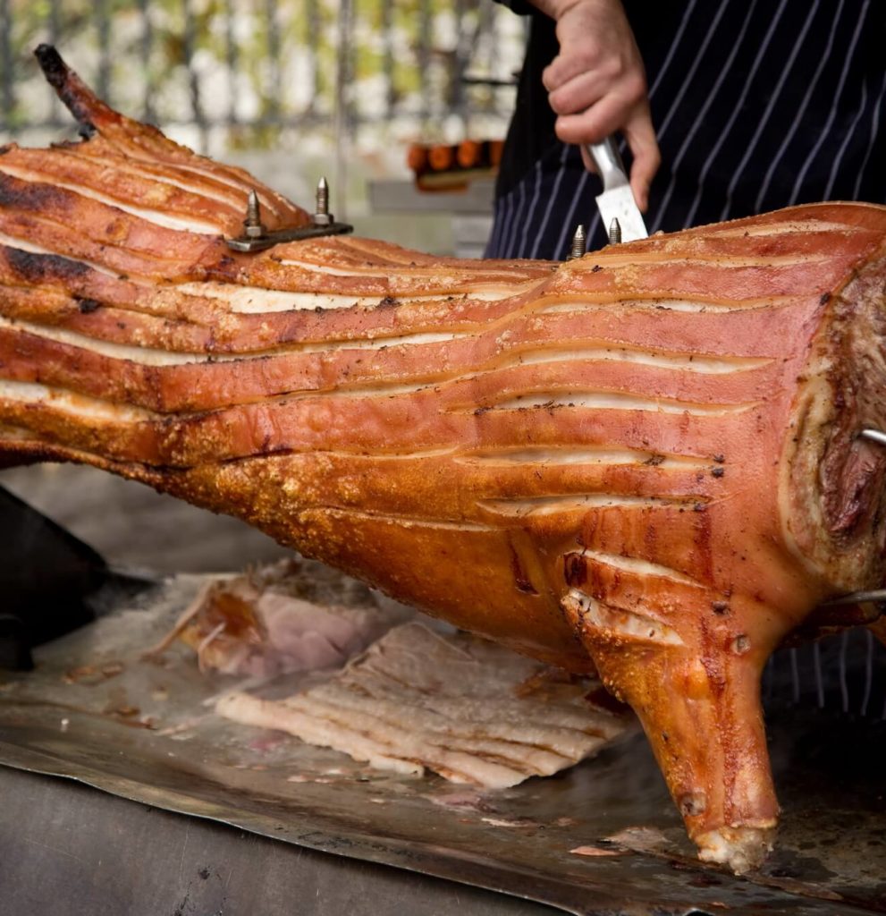 Pig on a Spit - Pig Rotisserie | Hotel Woodstock Ennis